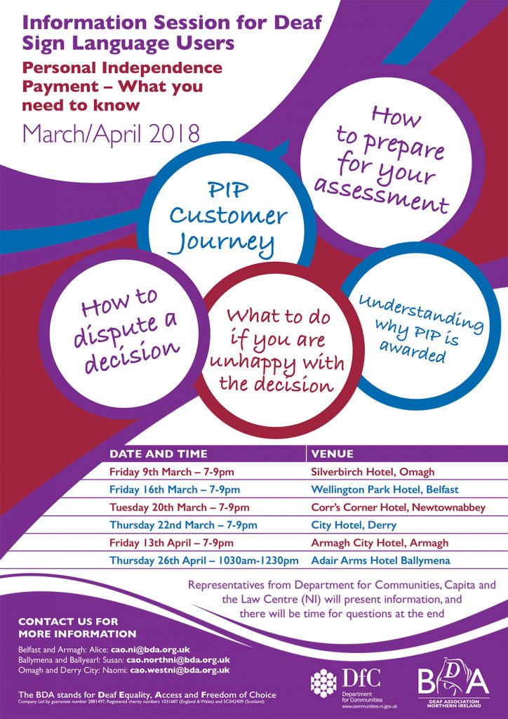 PIP – What you need to know – British Deaf Association