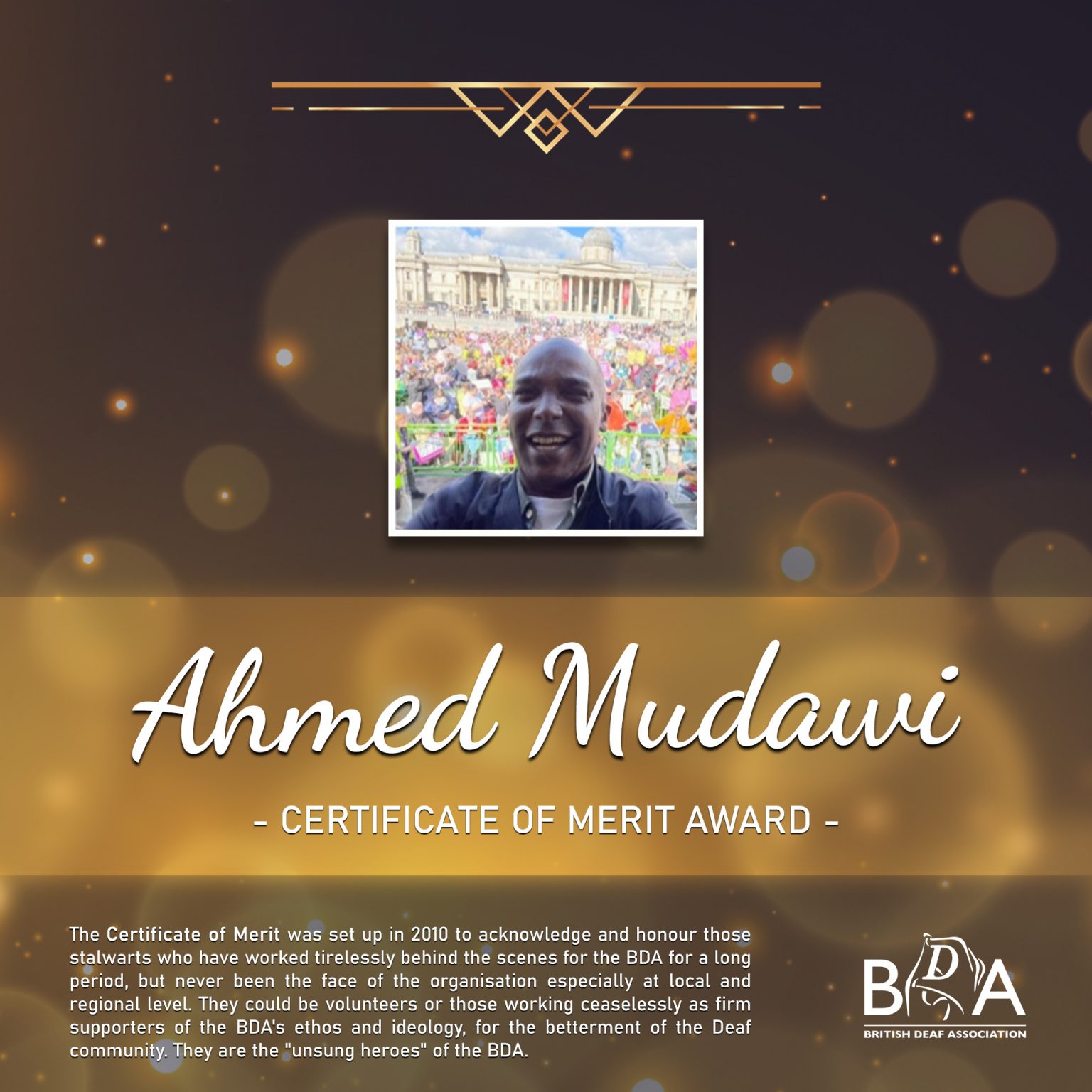 BDA Awards 2022 – British Deaf Association