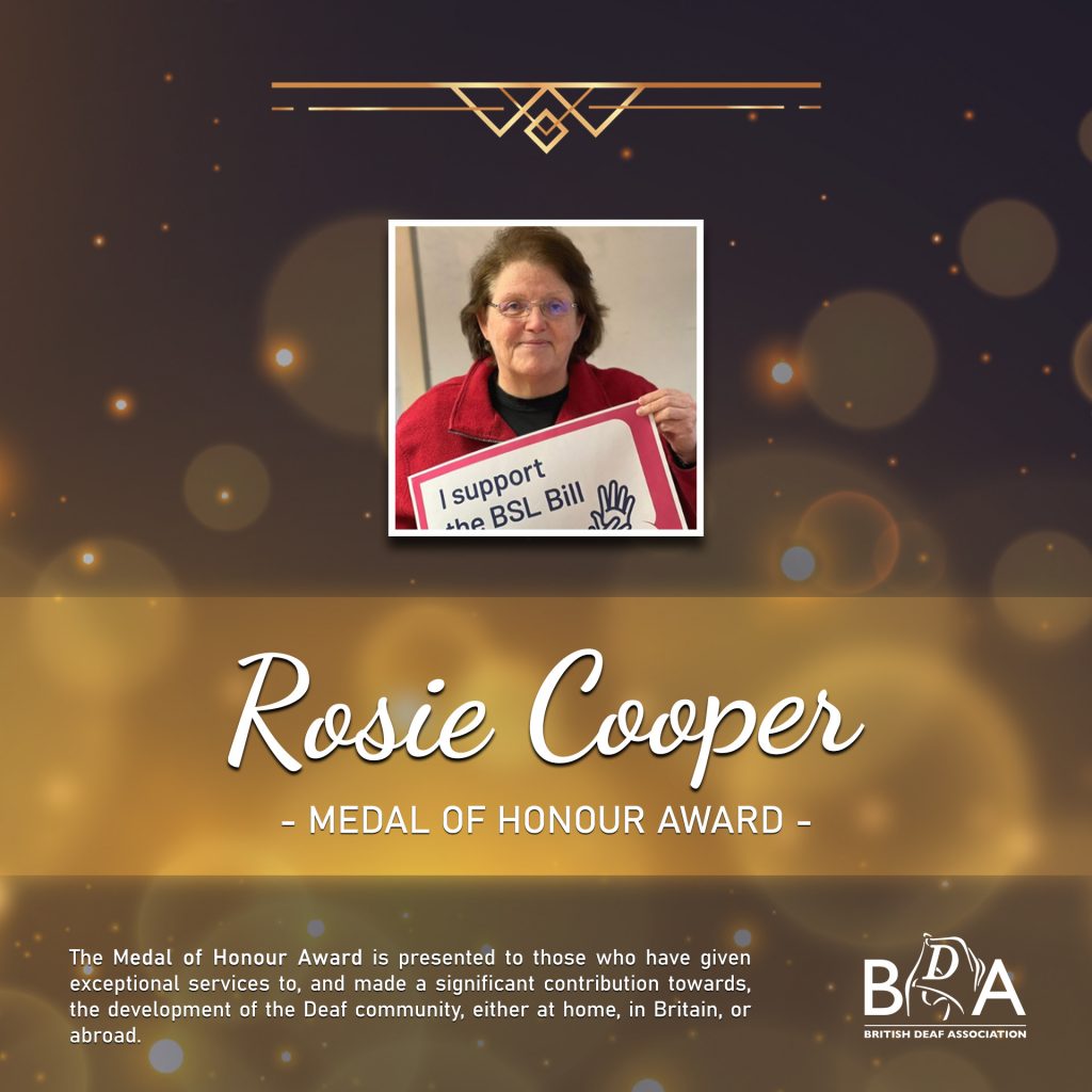 BDA Awards 2022 – British Deaf Association