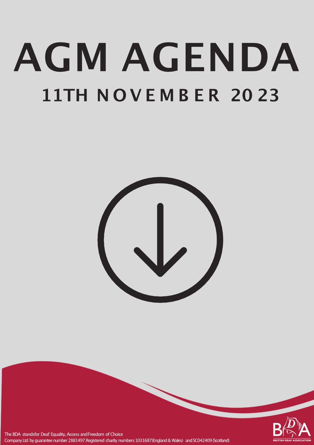 AGM 2023 - British Deaf Association
